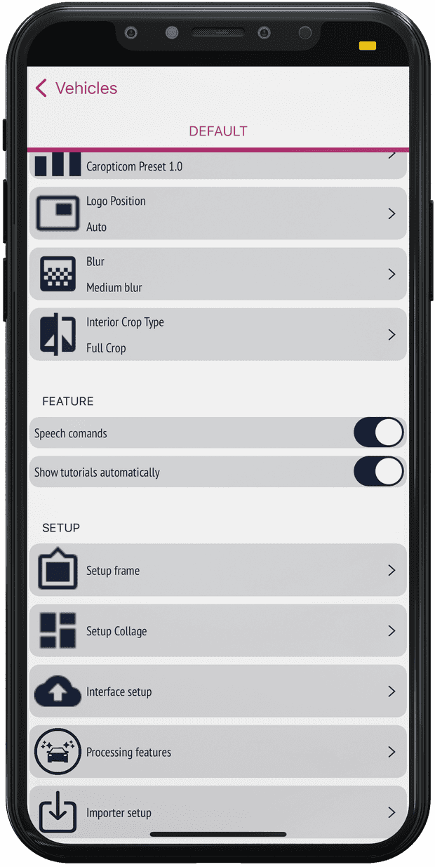 Car picture solution | Optipix
